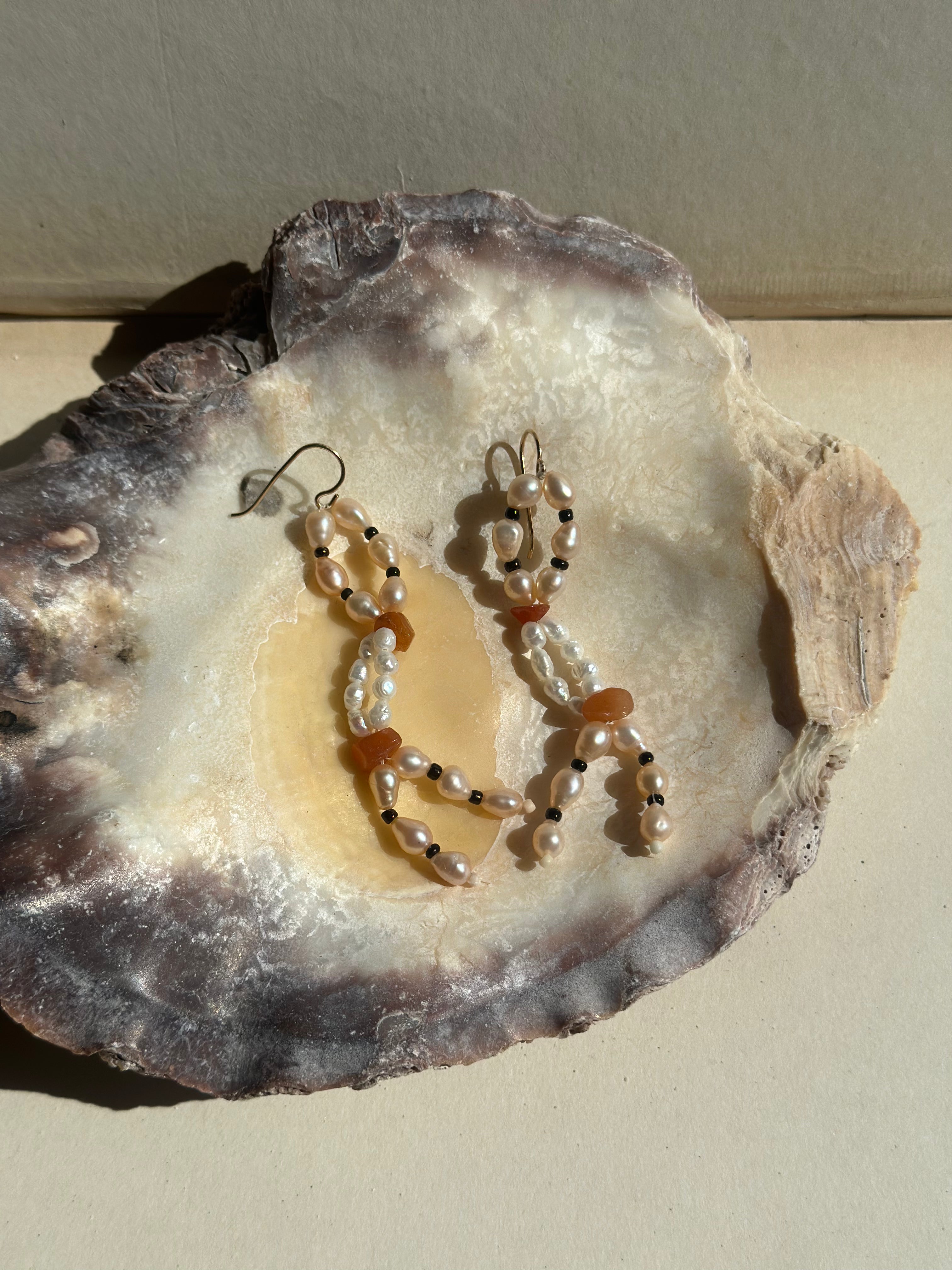 Bridge Pearl Earring – Wilder Sage Design