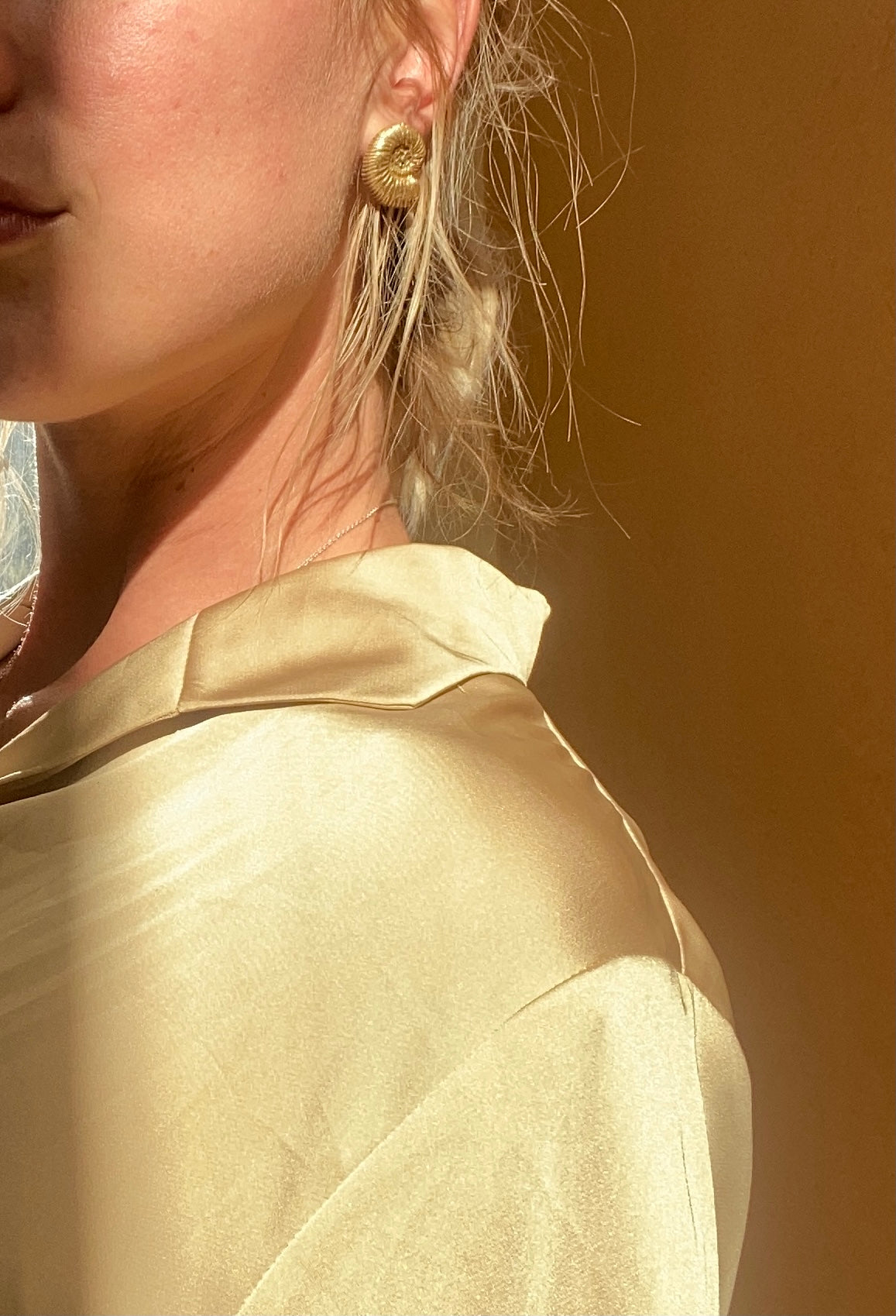 Ammonite Studs – Wilder Sage Design